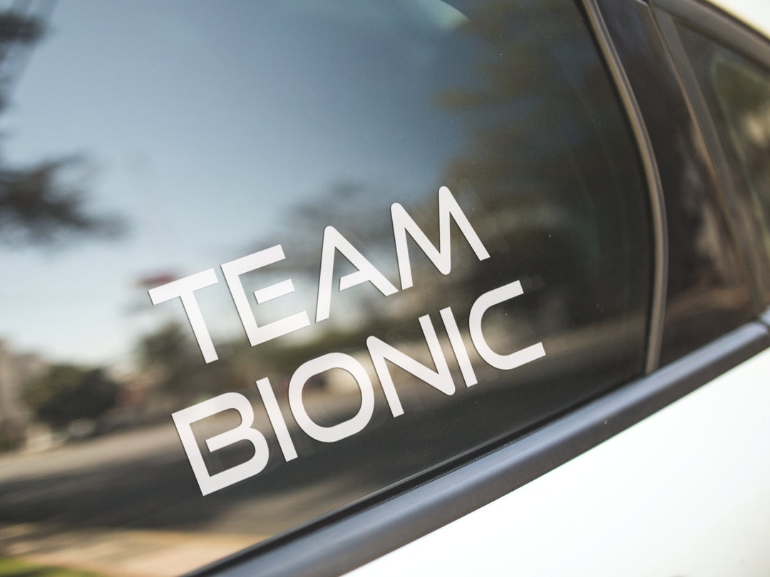 Team Bionic / Prosthetic Knee Leg Arm Decal Sticker / Prosthesis / Car ...