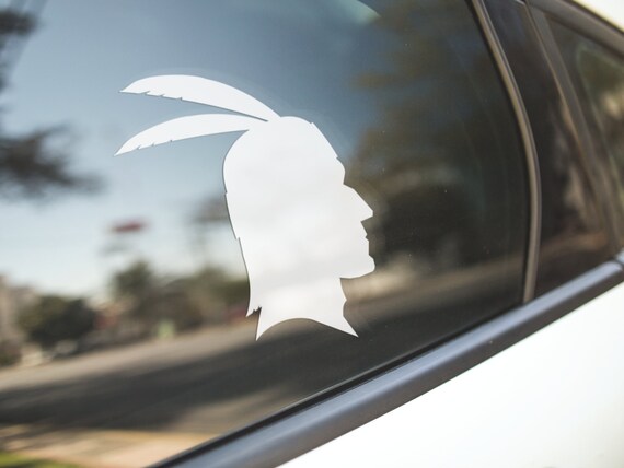 Native American Decal / Native American Sticker / Indian Decal | Etsy