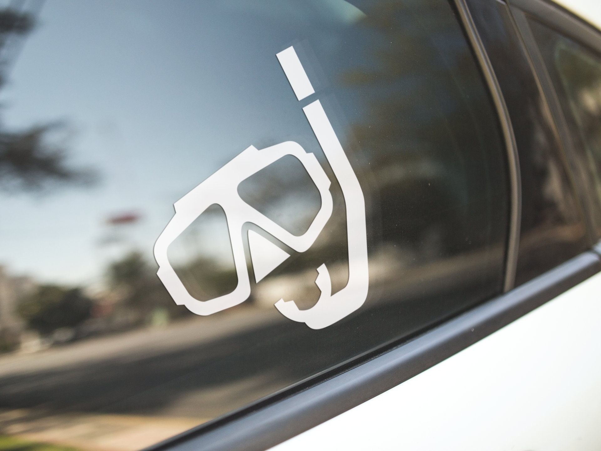 Snorkel Scuba Dive Diver Diving Decal Sticker / Water Marine - Etsy