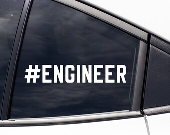 Engineering Decal - Etsy