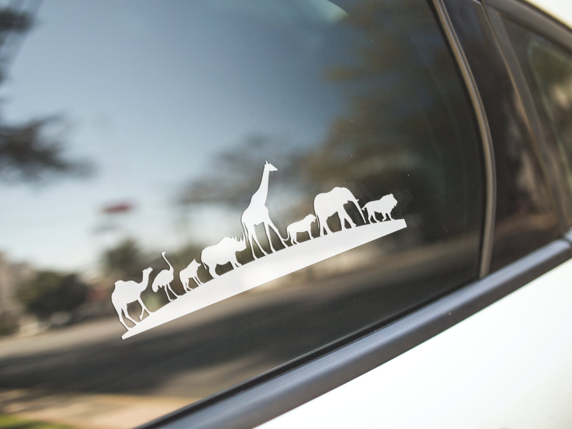 Animal Zoo Safari Decal Sticker / Car Decal / Laptop Decal / | Etsy