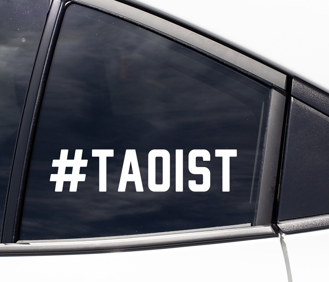 Taoist Taoism Decal Sticker / Car Decal / Laptop Decal / - Etsy