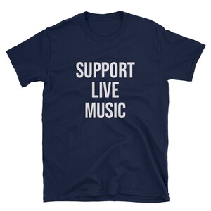 Support Live Music / Concert Shirt / Concert Tee / Concert T-shirt ...