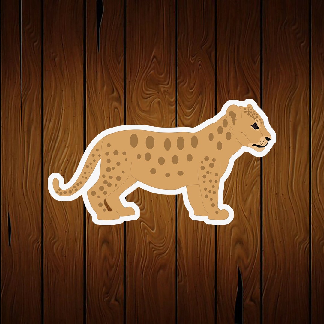 Cheetah Cookie Cutter - Jaguar Cookie Cutter - Animal Cookie Cutter ...