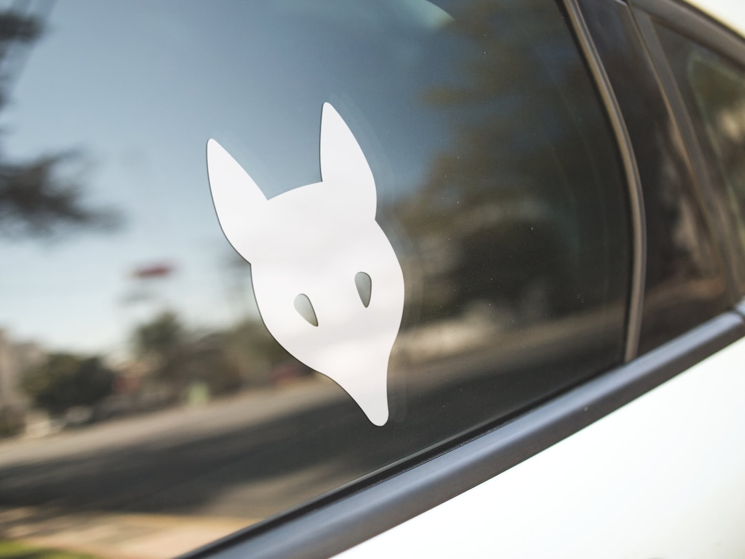 Fox Decal / Fox Sticker / Furry Fox / Car Decal / Laptop Decal - Etsy