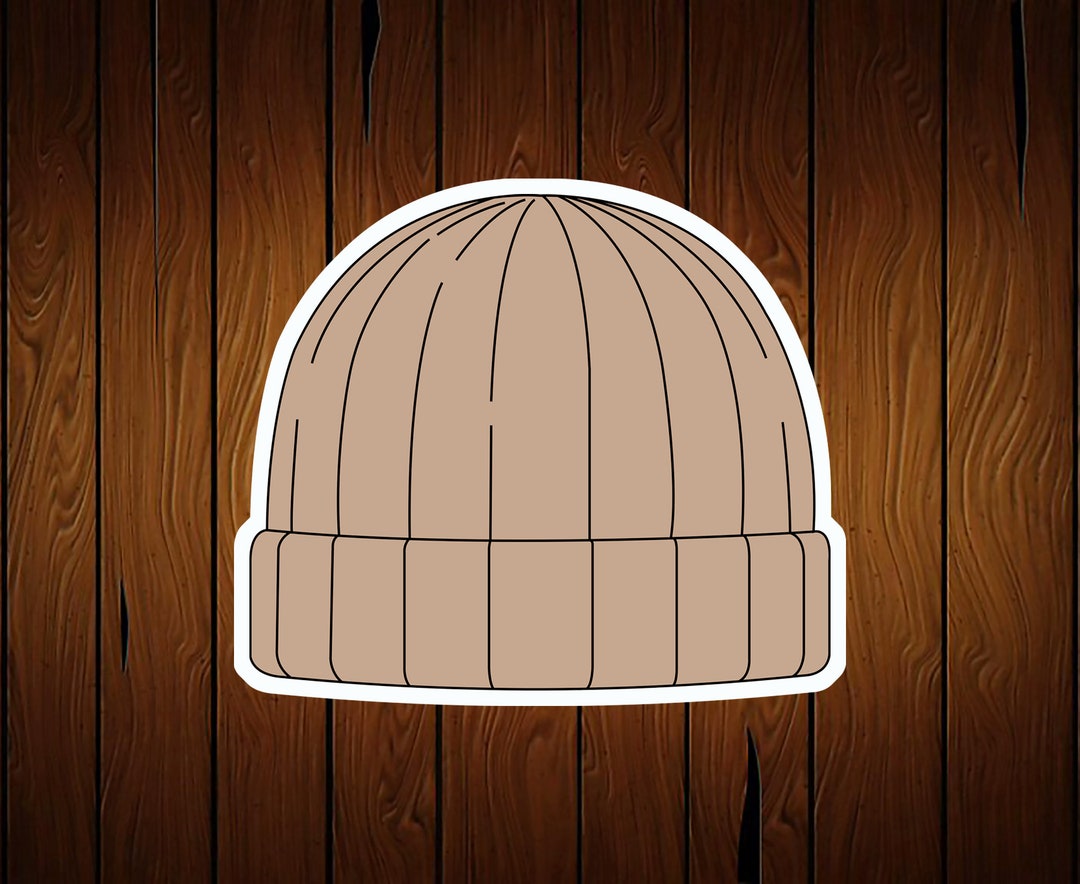 Beanie Hat Cookie Cutter - Stocking Cap Cookie Cutter - Knit Winter Hat ...