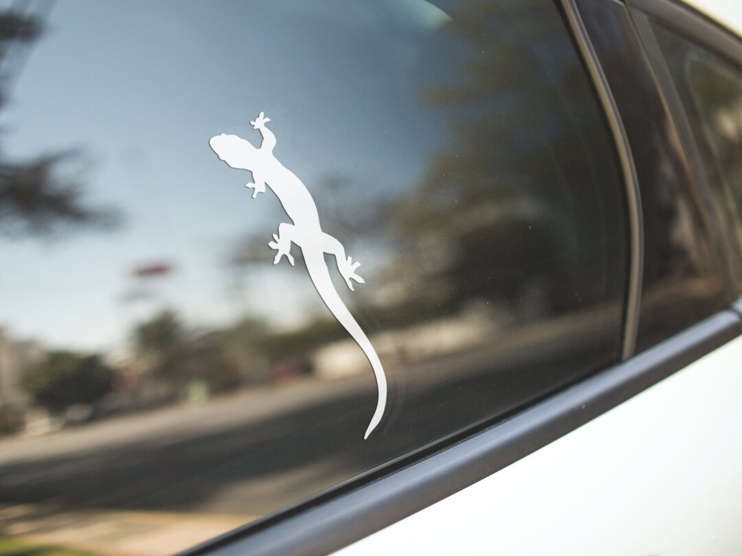 Lizard Decal / Gecko Decal / Lizard Sticker / Gecko Sticker / Pet ...