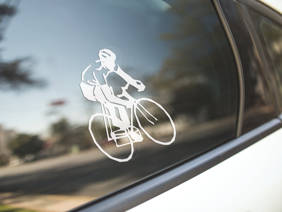 Bike Decal / Biker Decal / Bicycle Decal / Bike Sticker / - Etsy