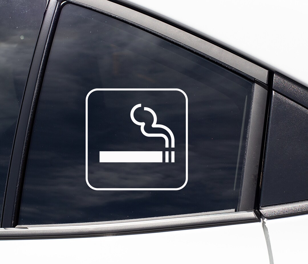 Smoking Cigarette Decal Sticker / Car Decal / Laptop Decal / Tumbler ...