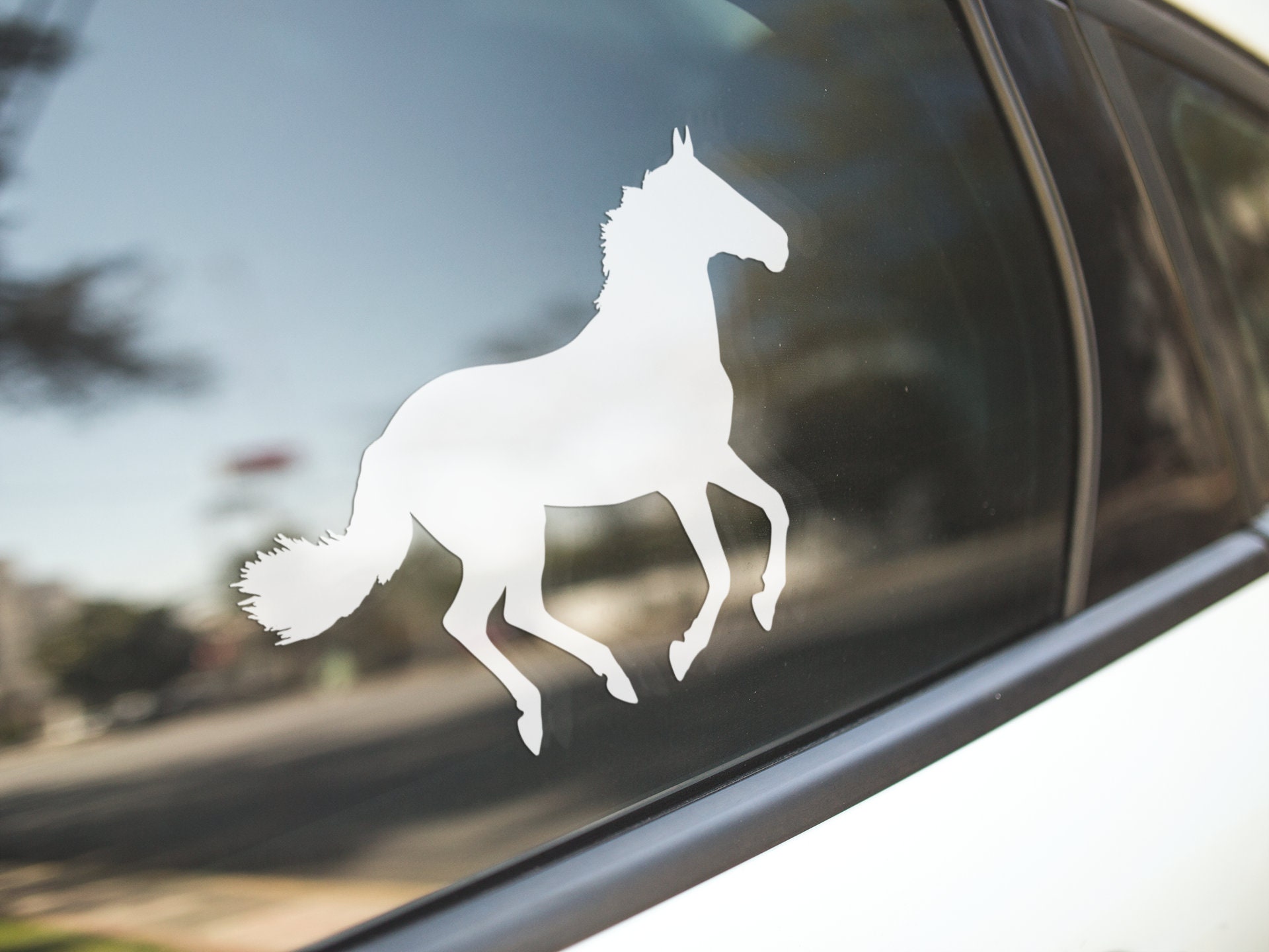 Horse Decal / Horse Sticker / Equestrian Decal / Equine Decal | Etsy