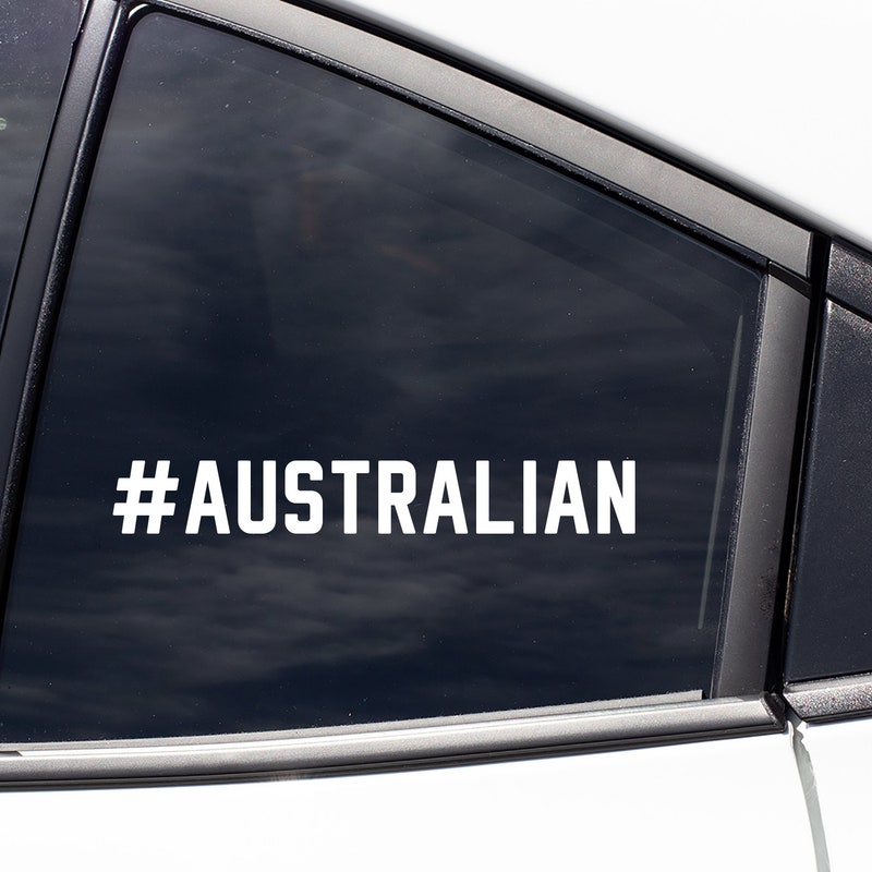 Australia Flag Decal - Etsy