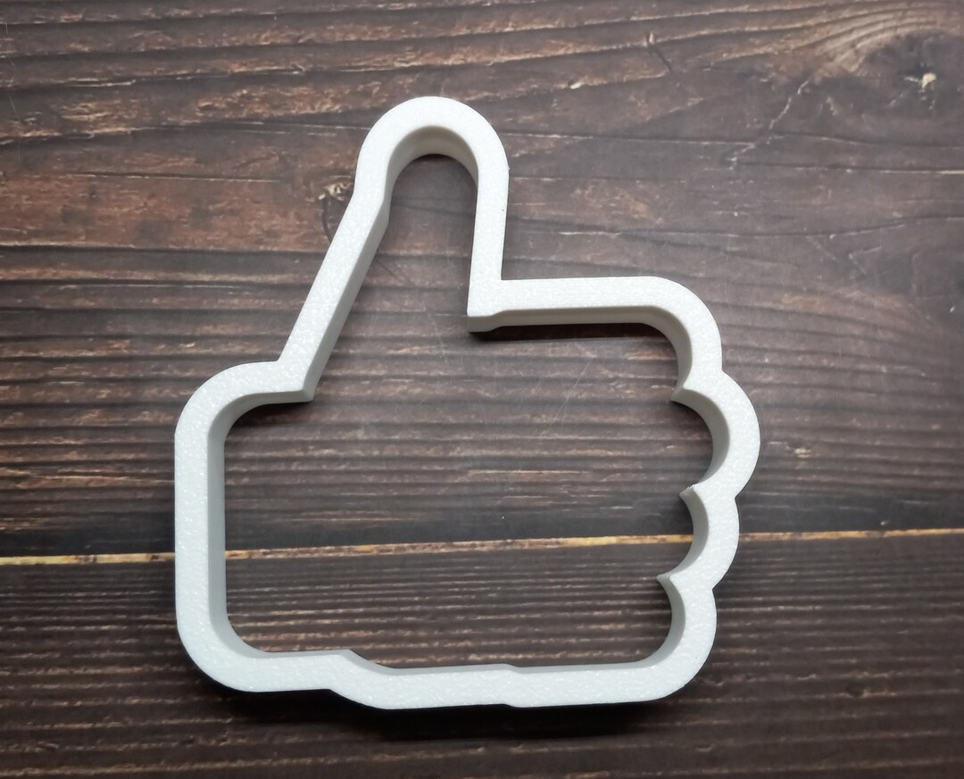 Thumb Cookie Cutter Thumb up Thumb Down Thumb Shape Fondant Cutter - Etsy
