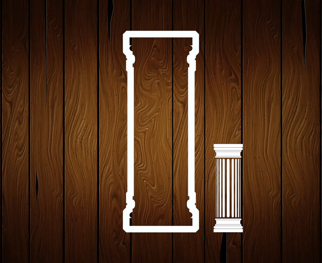 Column Pillar Cookie Cutter - Architecture Cookie Cutter - Architect ...