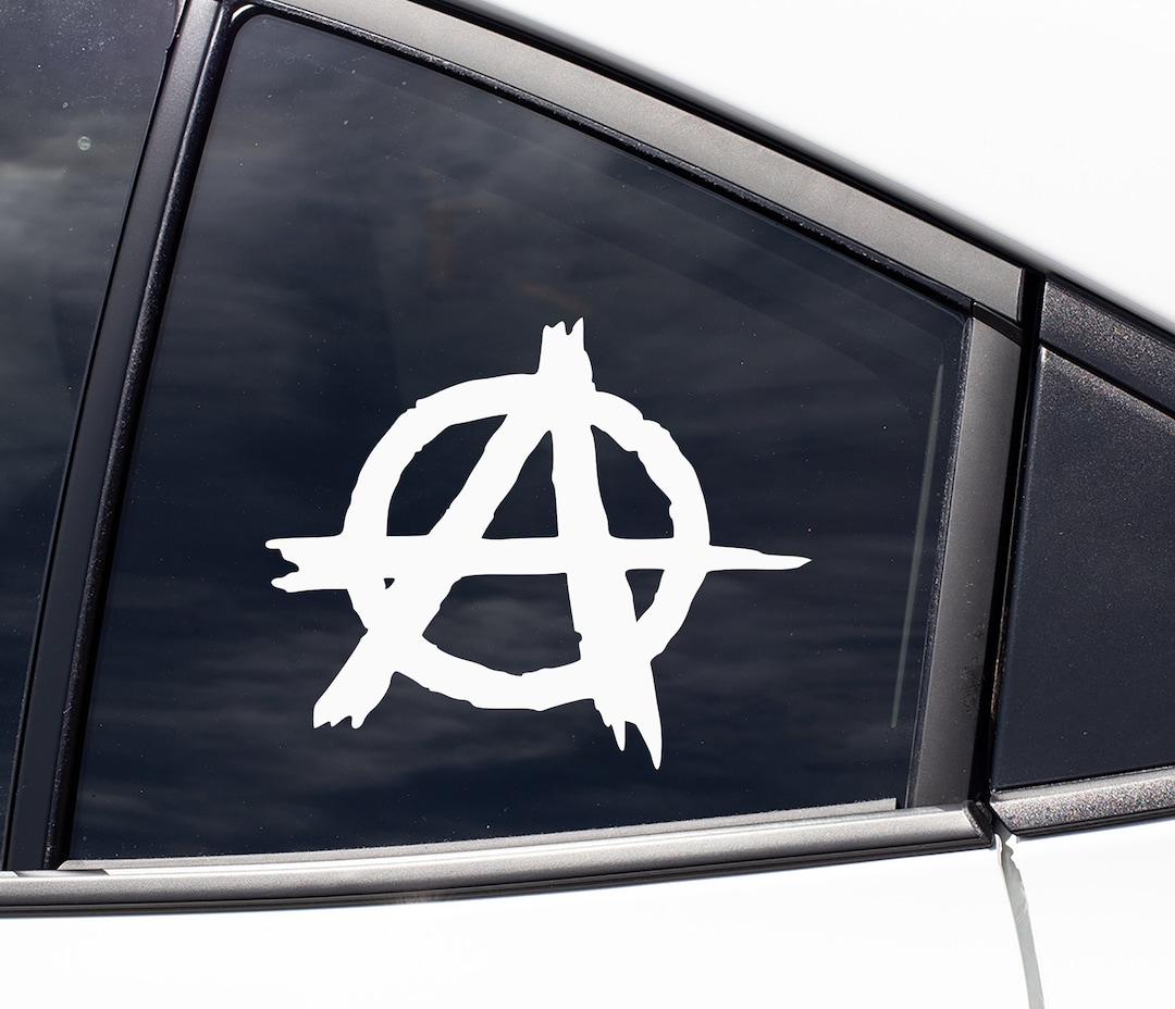 Anarchy Anarchist Decal Sticker / Car Decal / Laptop Decal / Tumbler ...