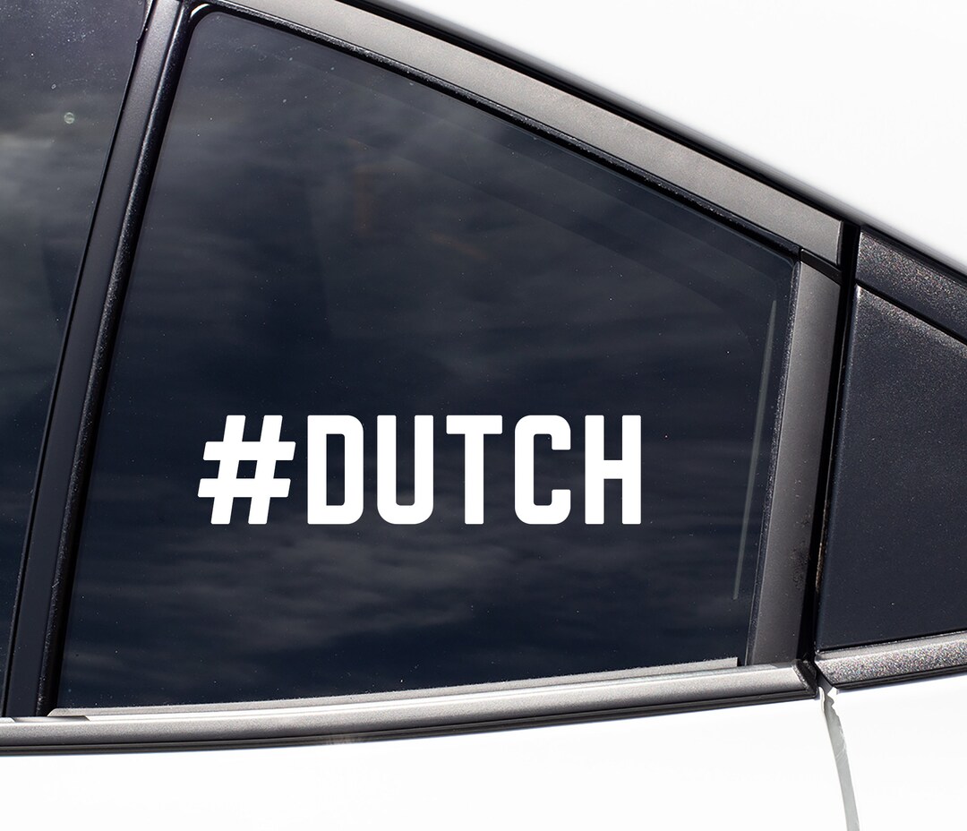 Dutch Decal Sticker / Netherlands Decal Sticker / Belgium Decal Sticker ...