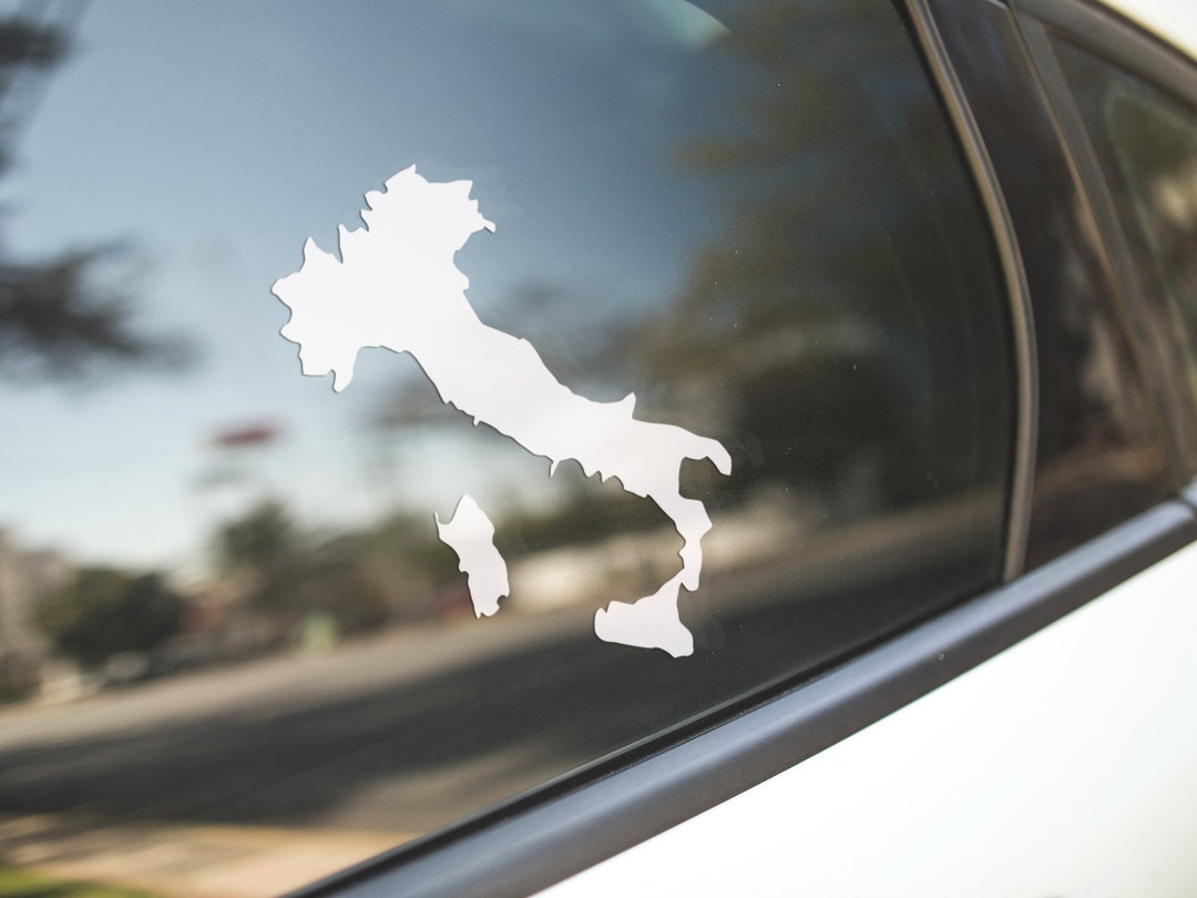 Italy Decal Sticker / Italian Decal Sticker / Italy Gift / Italian Gift ...