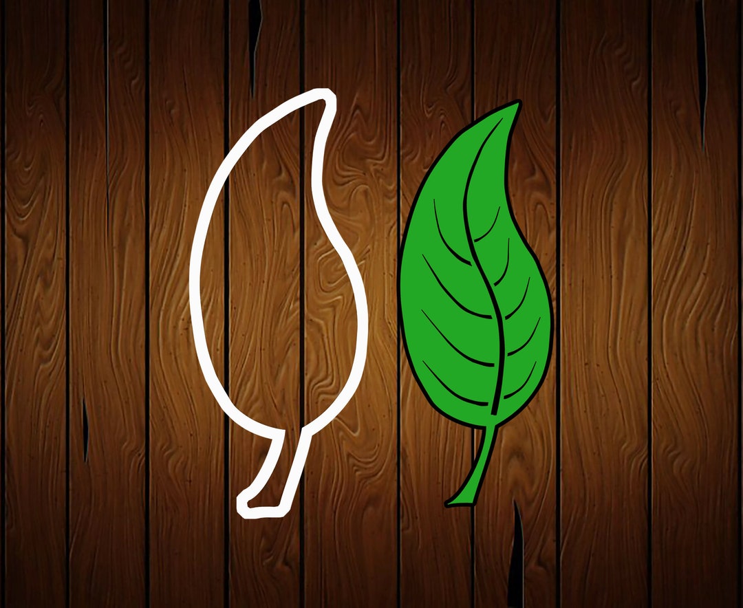 Leaf Cookie Cutter - Plant Cookie Cutter - Craft Cutter - Fondant ...
