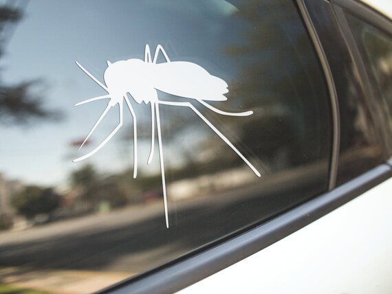 Mosquito Decal / Mosquito Sticker / Car Decal / Laptop Decal / | Etsy