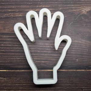 Hand Cookie Cutter - High Five Cookie Cutter - Fingers Cookie Cutter ...
