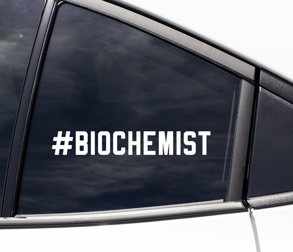 Biochemist Biochemistry Decal Sticker / Car Decal / Laptop - Etsy