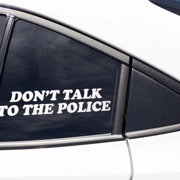 Anti Police Bumper Sticker - Etsy