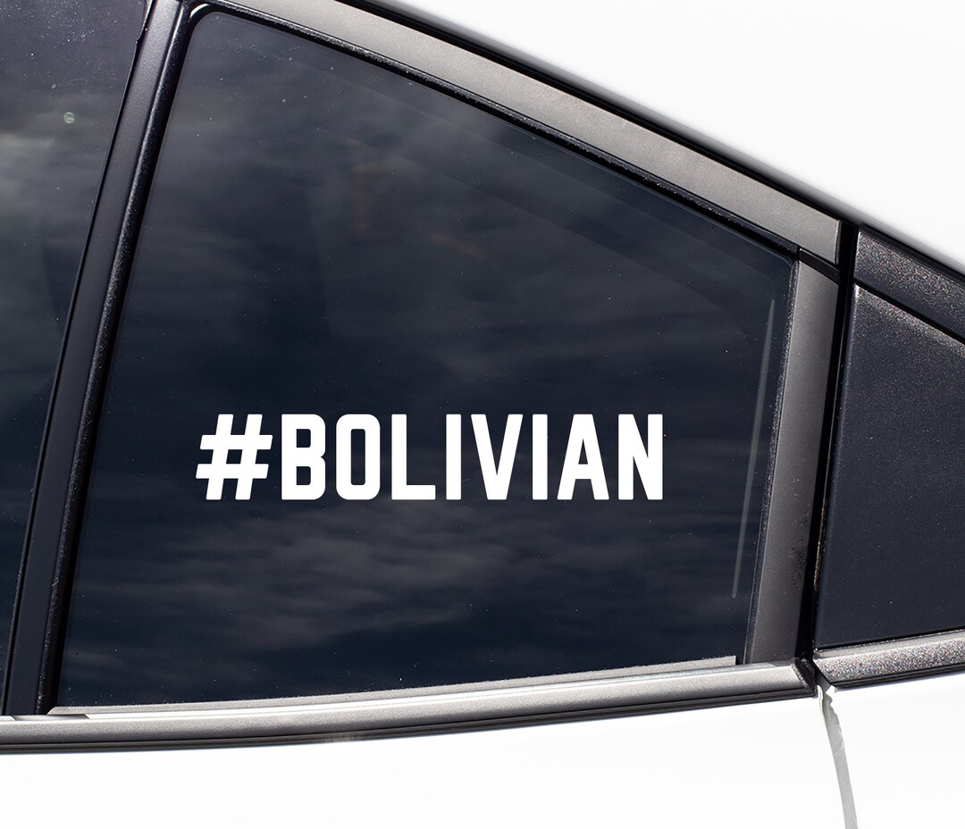 Bolivia Decal Sticker / Bolivian Decal Sticker / Bolivia Gift ...