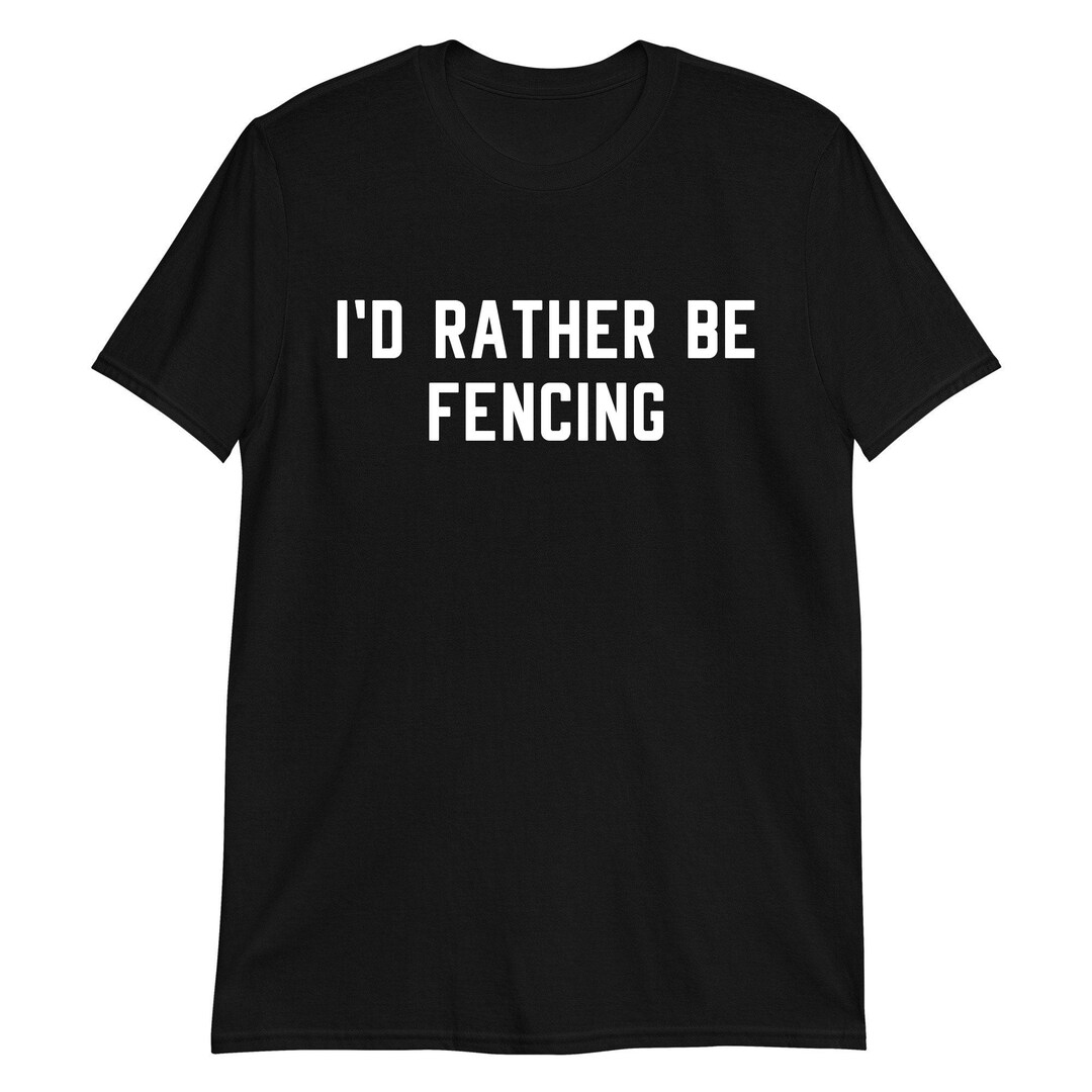 Fencing Shirt Fencer T-shirt Sword Fighting Gift Martial Arts ...