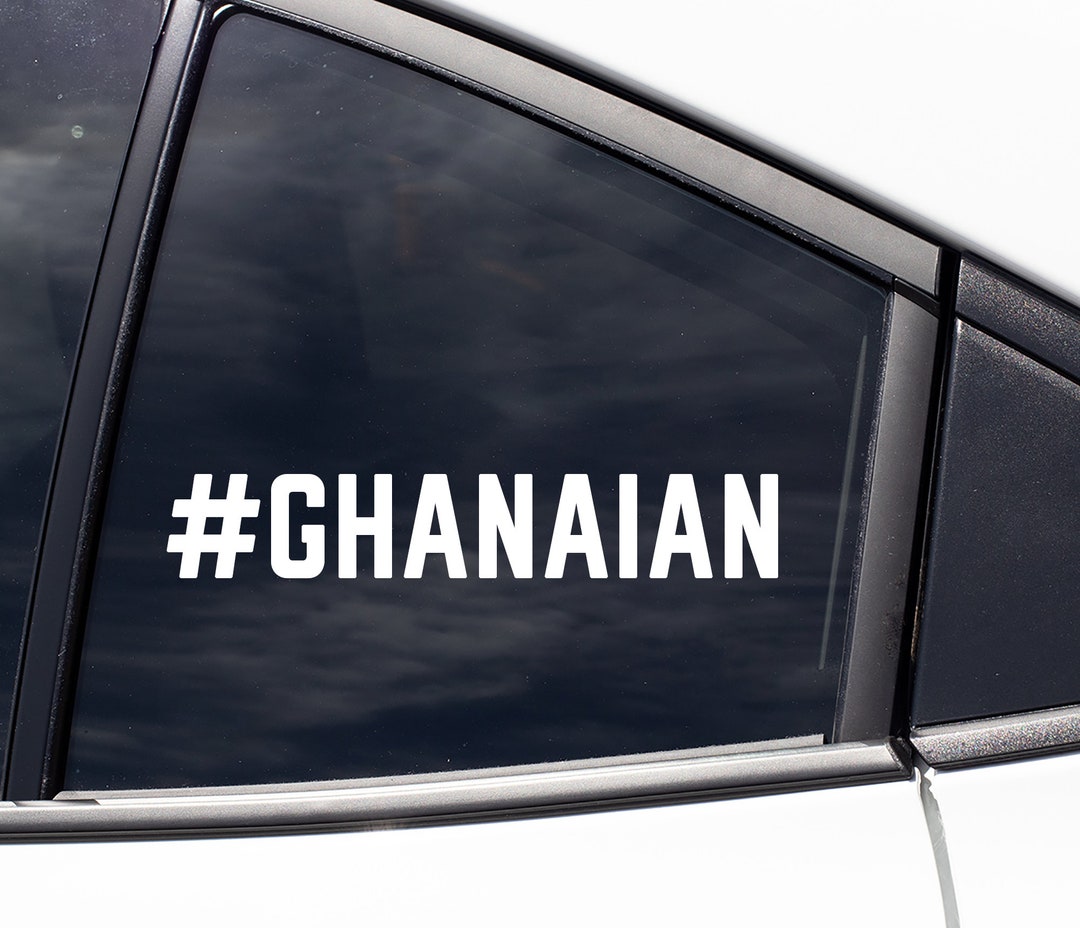 Ghana Ghanaian Decal Sticker / Car Laptop Tumbler Window Decal Sticker ...