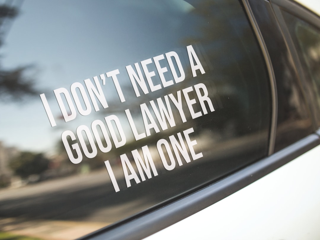 Lawyer Attorney Mom Dad Decal Sticker / Lawyer Mom / Lawyer Son ...
