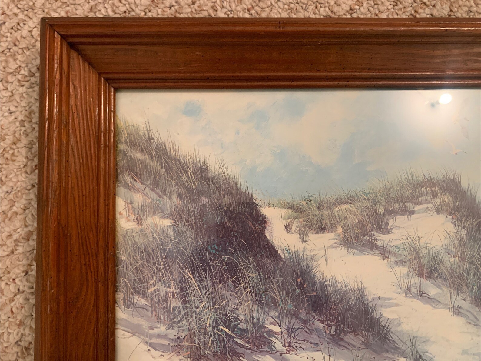 Adolf Sehring Lithograph A Day at the Beach Art Print 1975 Framed ...