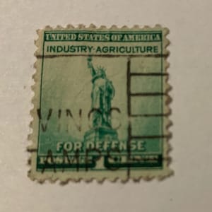 Vintage 1940 U. S. for Defense Postage Stamp - Etsy