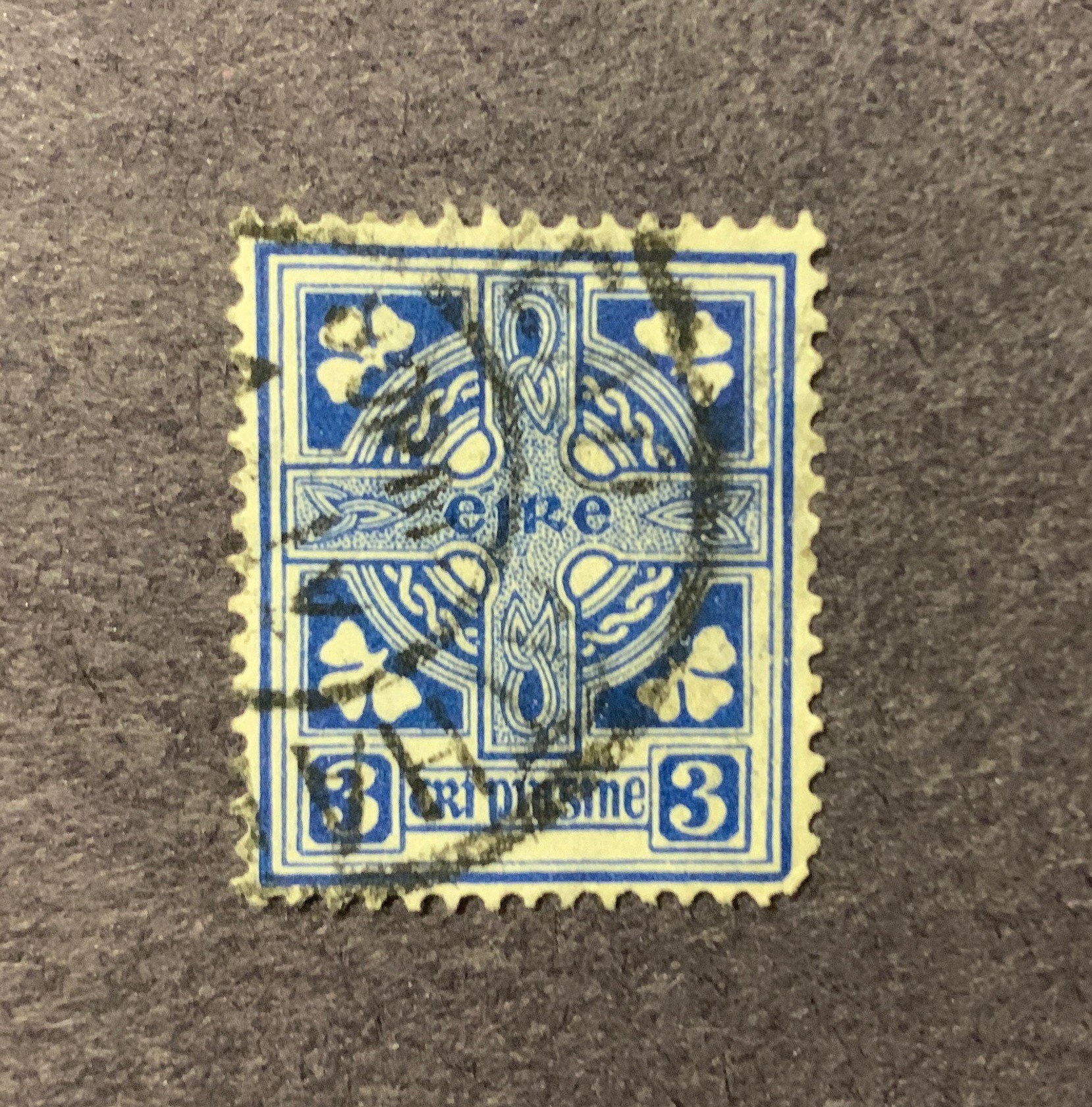 Vintage Ireland 3 Cent Eire 1960s Used Postage Stamp - Etsy