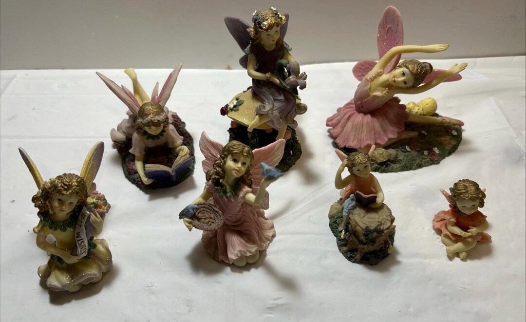 Dezine Fairy Collection Set of 7 From 1996 to 2003 AA14 - Etsy