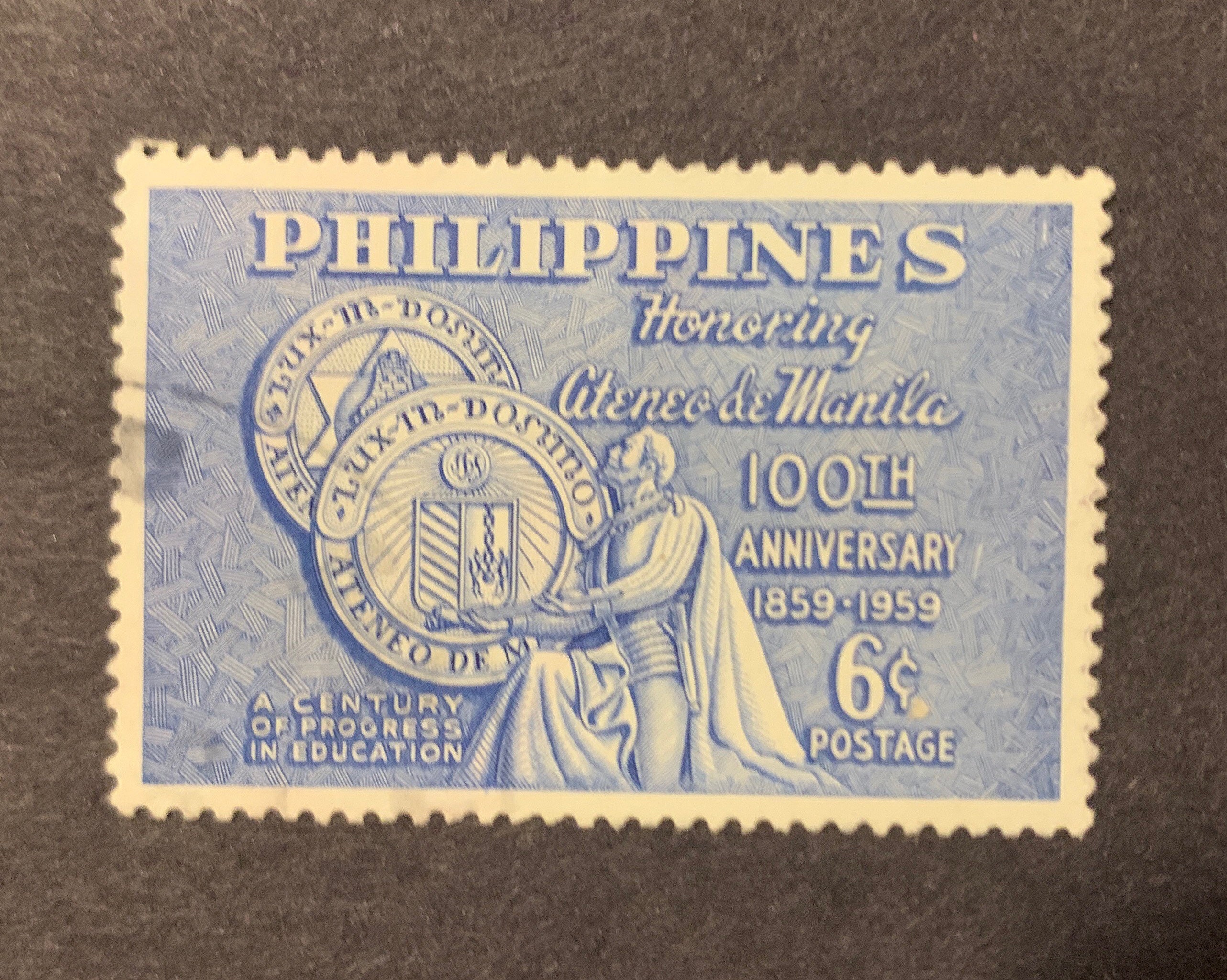 Vintage Philippine 1959 100 Anniversary Used Postage Stamps - Etsy