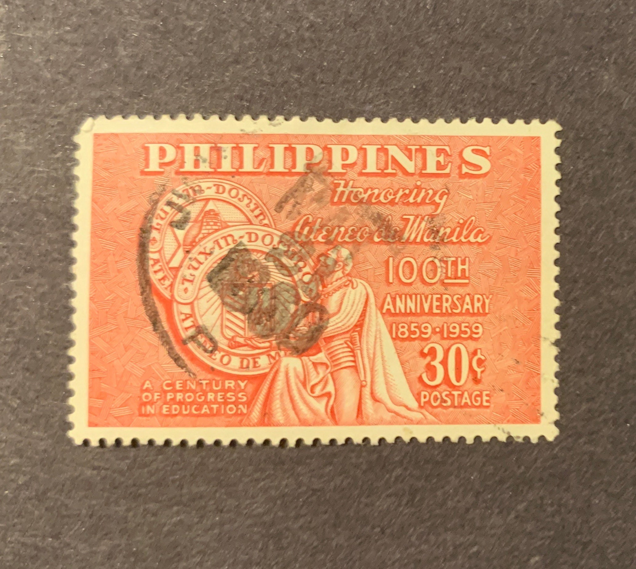 Vintage Philippine Used Postage Stamp - Etsy