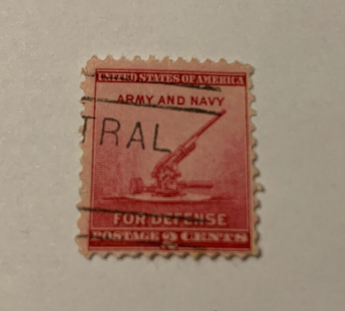 Vintage 1940 U. S. for Defense Postage Stamp - Etsy