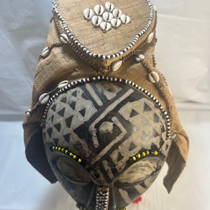Vintage Kuba Ngaady a Mwaash African Helmet Congo Tribal Mask K4 - Etsy