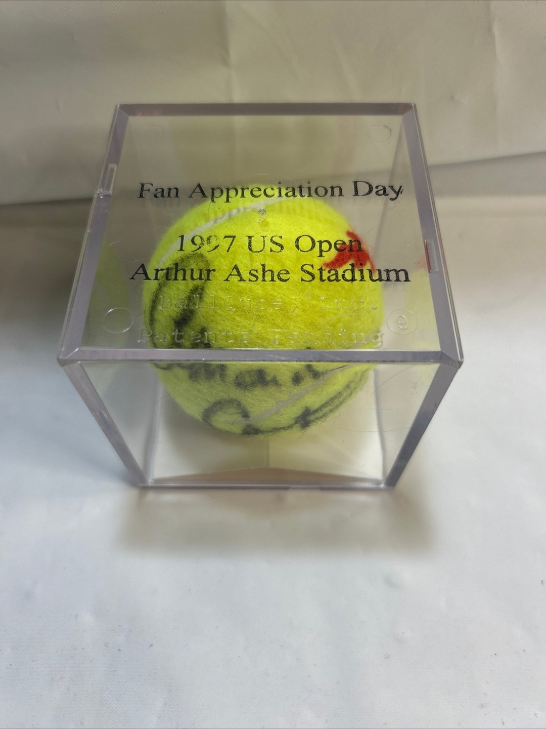 Arthur Ashe Stadium 1997 Fan Appreciation Day Signed Autograph Ball in ...
