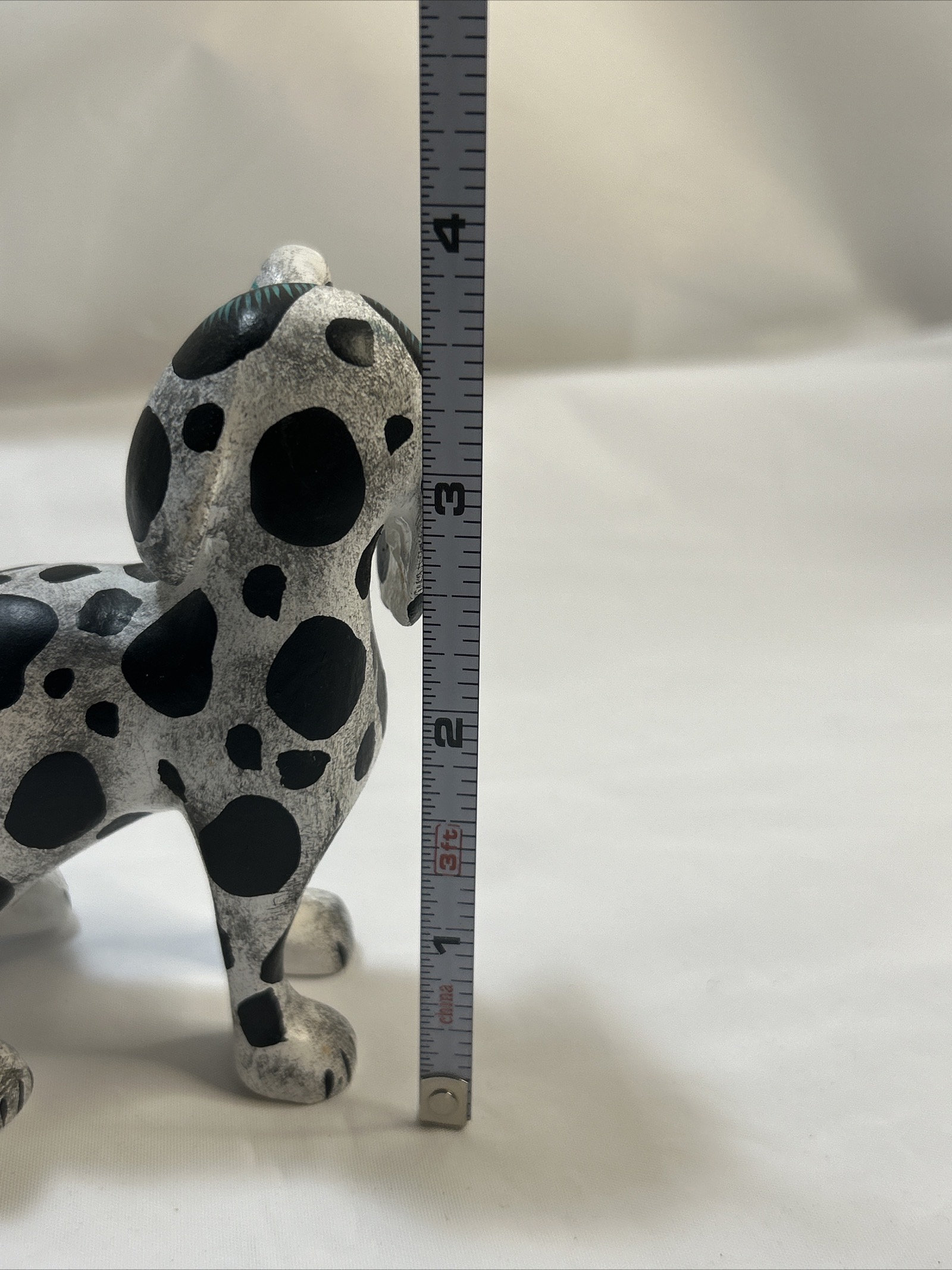 Oaxacan Wood Carving Jose Olivera Dog Oaxaca Dalmatian Dog Alebrije ...