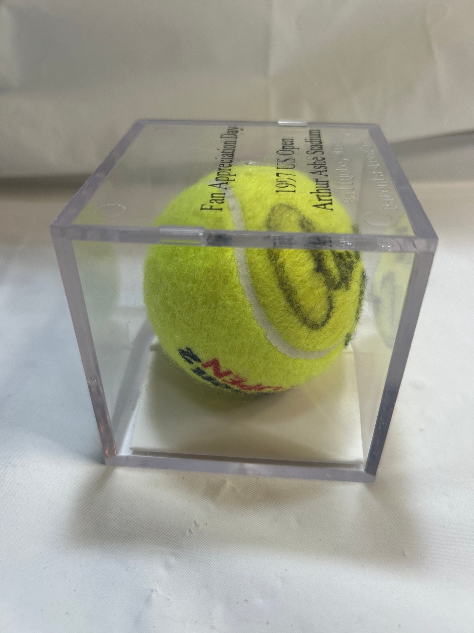 Arthur Ashe Stadium 1997 Fan Appreciation Day Signed Autograph Ball in ...