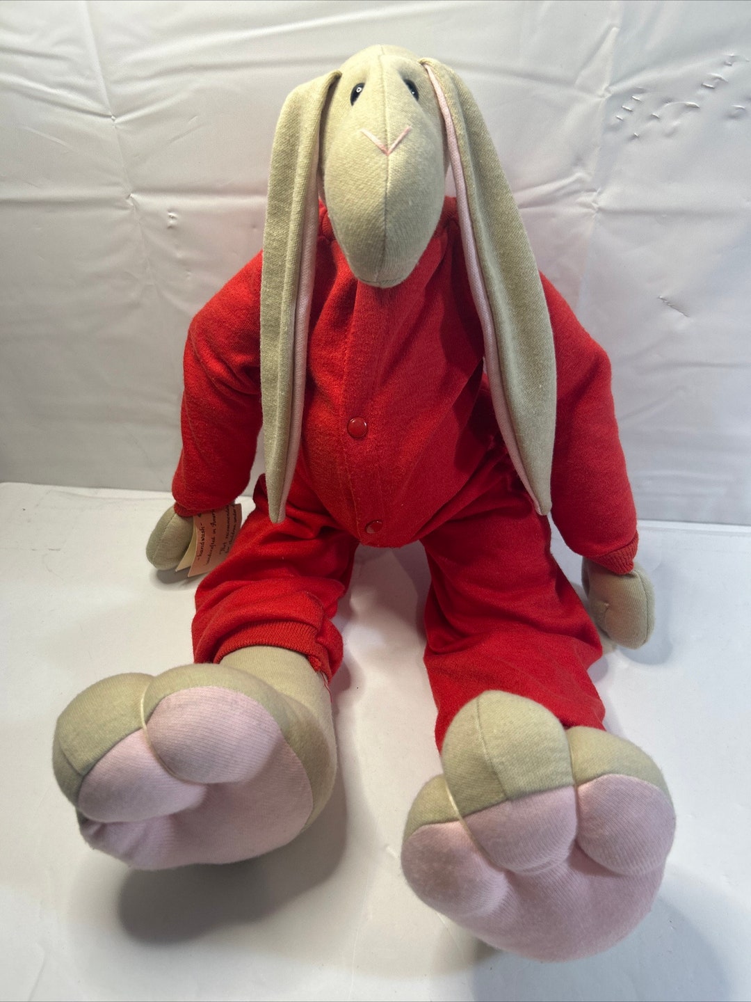 Vintage Abbycakes 1987 PJ Rabbit Plush PL5 - Etsy