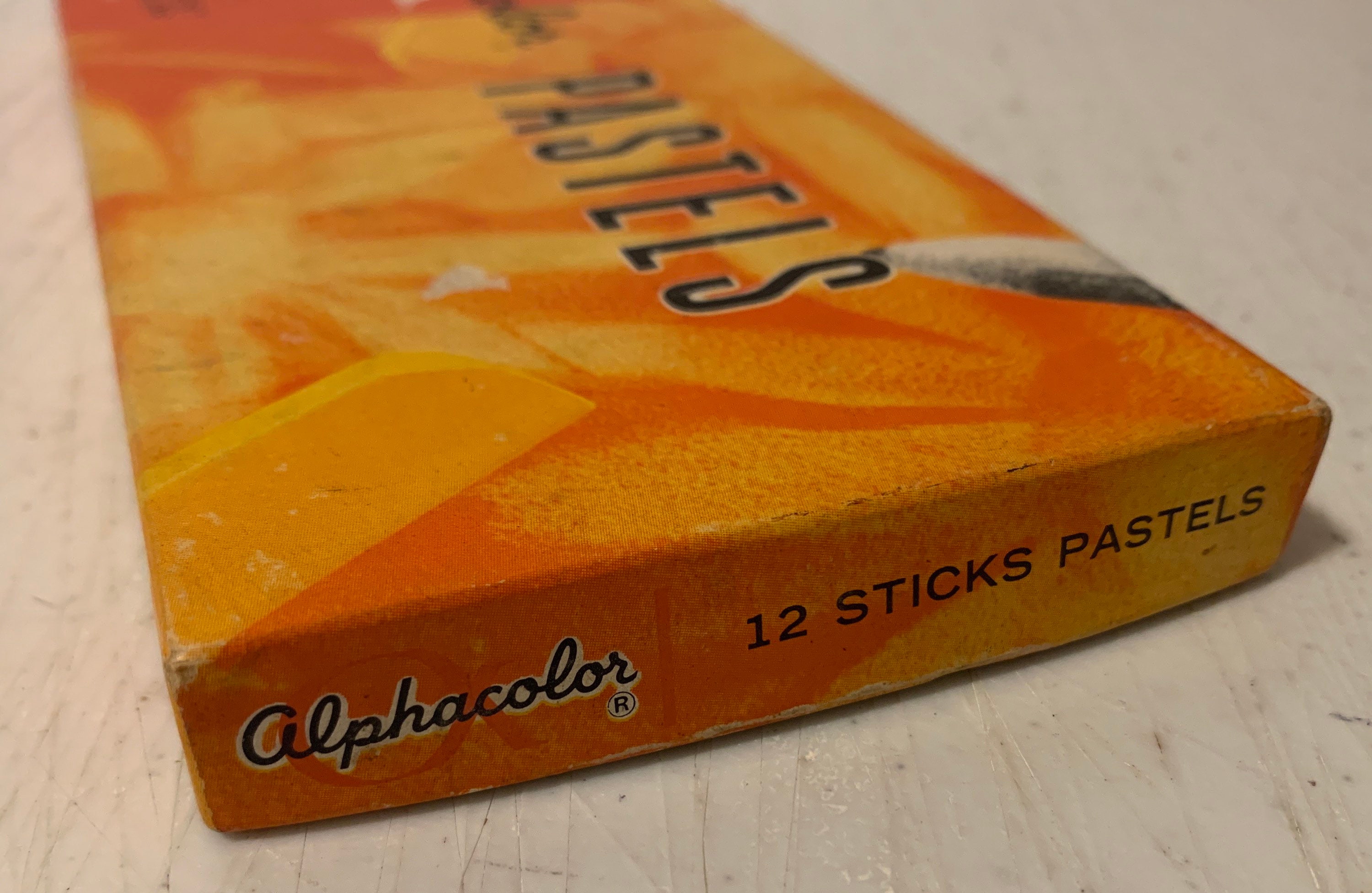 Vintage Weber Costello Alphacolor Square Artist Pastels 12 - Etsy