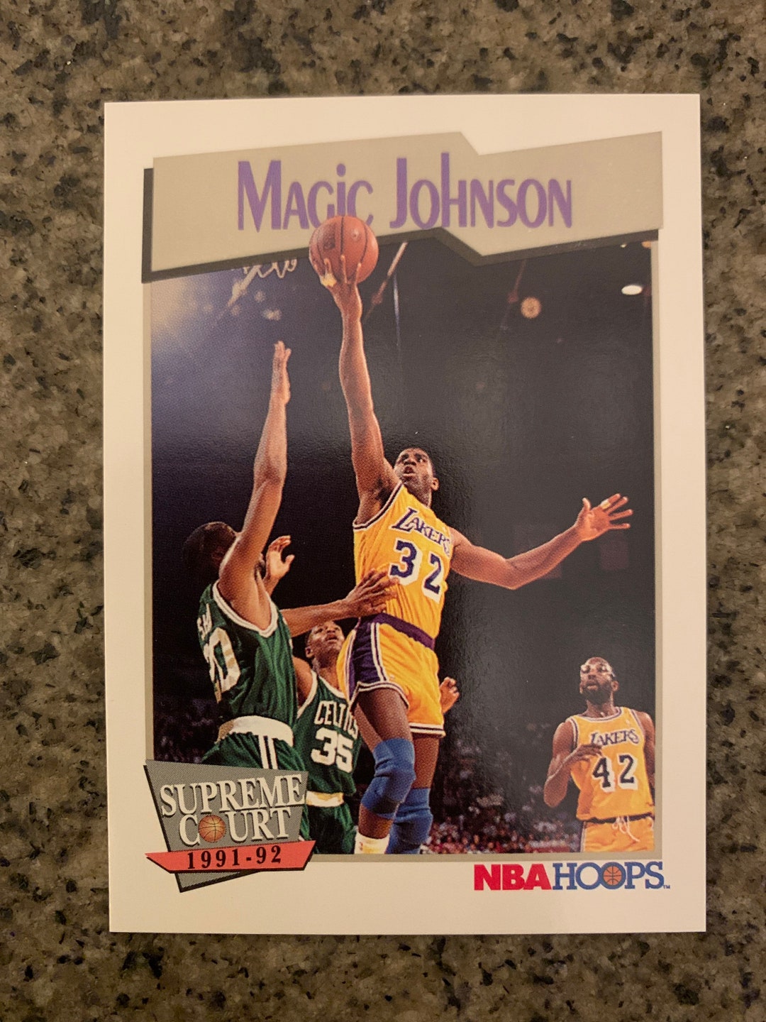 1991 NBA Hoops Magic Johnson Supreme Court Basketball 473 Very Good ...