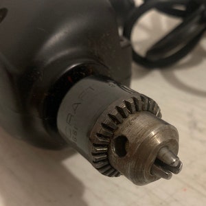 Vintage Sears Craftsman 1/4 Inch Electric Drill Model 31511410 G0 - Etsy