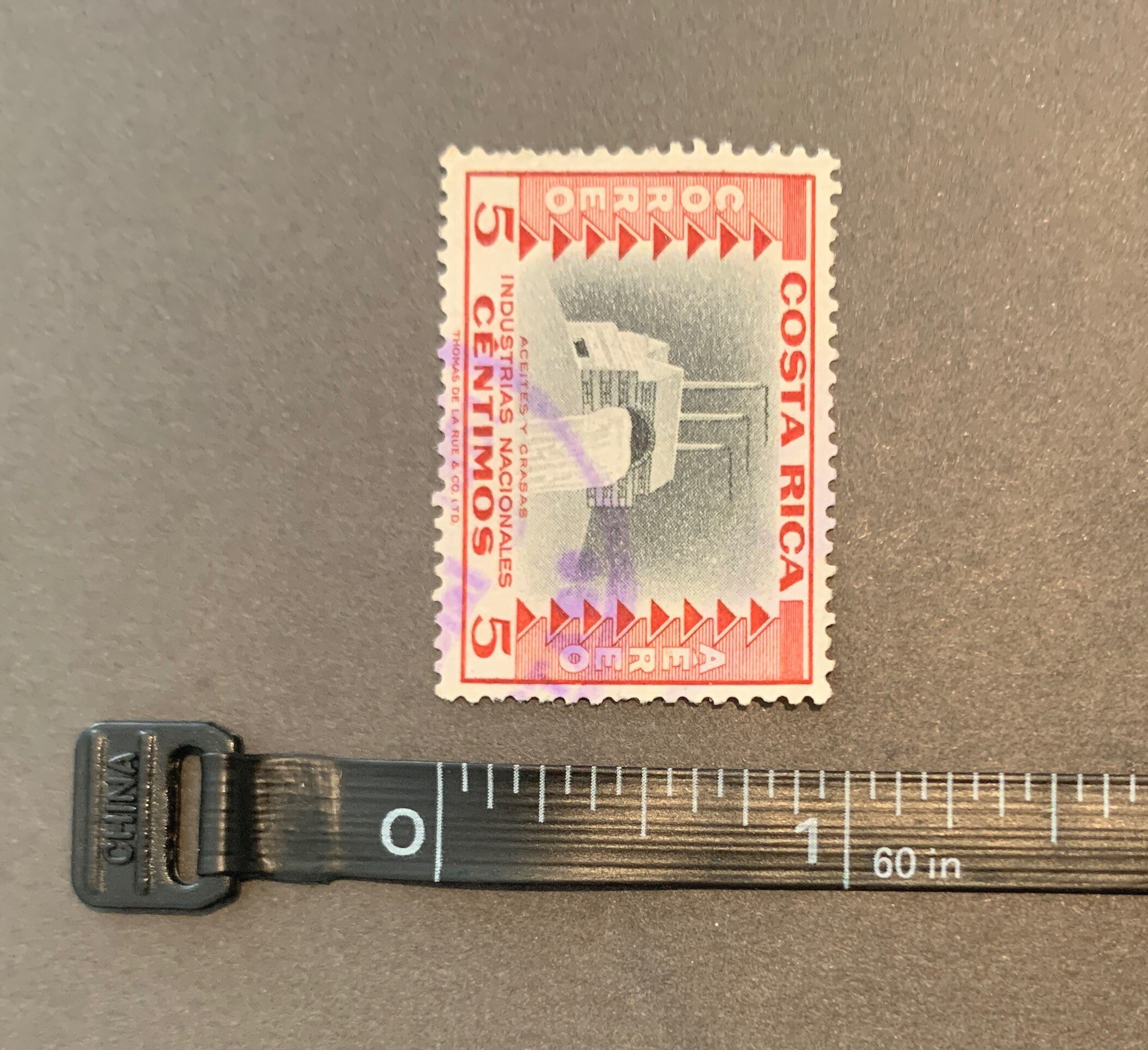 Vintage Costa Rica 5 Cent Correo Aereo Used Postage Stamp - Etsy UK