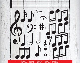 Music SVG Music Notes SVG Music Notes Clipart Music PNG Music Clipart ...