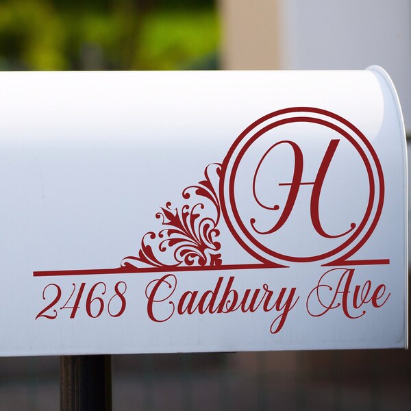 Mailbox Decal Svg - Etsy