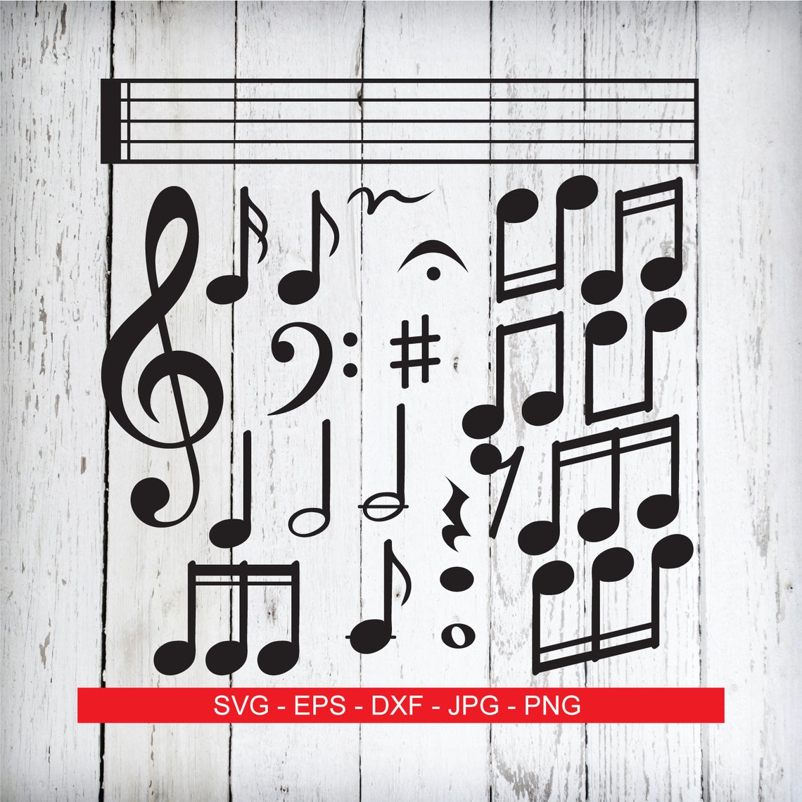 Music SVG Music Notes SVG Music Notes Clipart Music PNG Music | Etsy