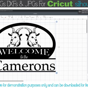 Goat Welcome Sign SVG Welcome Svg File Goat SVG Goat Mailbox Decal Svg ...