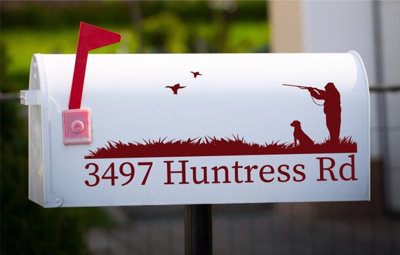 Hunter Duck Hunting Mailbox Decal SVG Mailbox SVG Mailbox - Etsy
